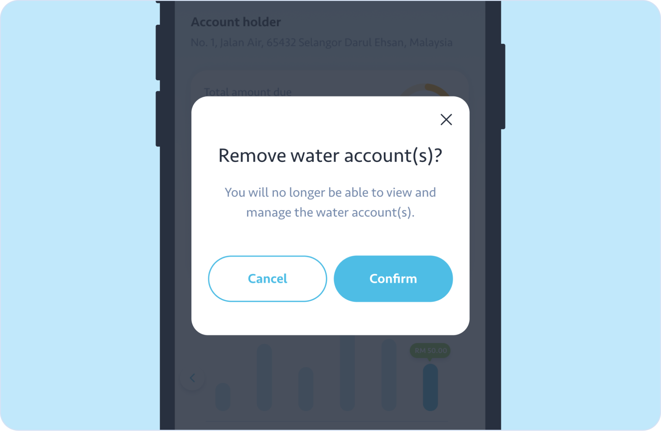 FAQ - Water account details | Air Selangor