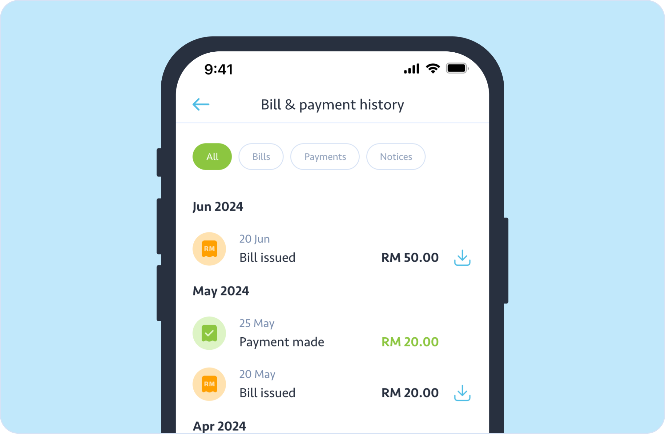 FAQ - Water account details | Air Selangor